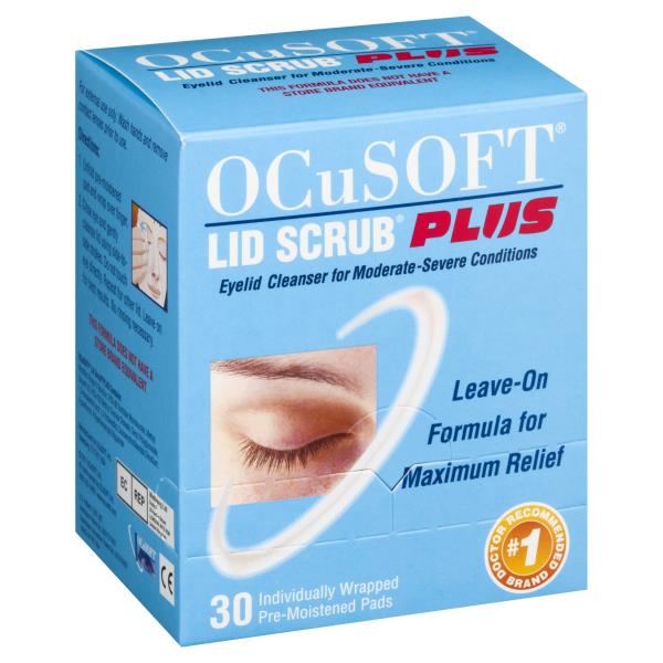 OcuSoft Lid Scrub Plus Eyelid Cleanser, Pre-Moistened Pads | Publix ...