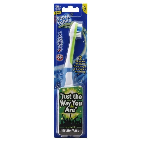 Arm & Hammer SpinBrush Toothbrush, Tooth Tunes, Just the Way You Are ...