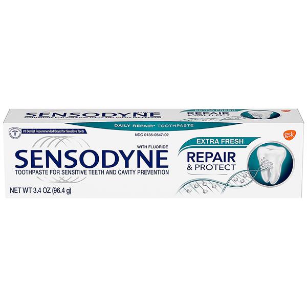 Sensodyne Repair and Protect Extra Fresh Toothpaste, Sensitive ...