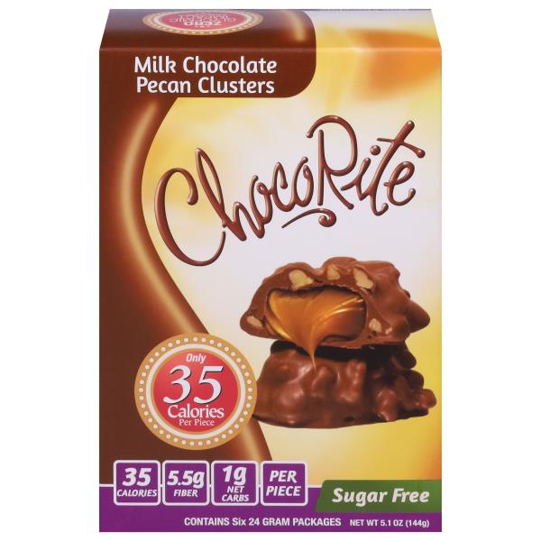 ChocoRite Pecan Clusters, Sugar Free, Milk Clusters | Publix Super Markets