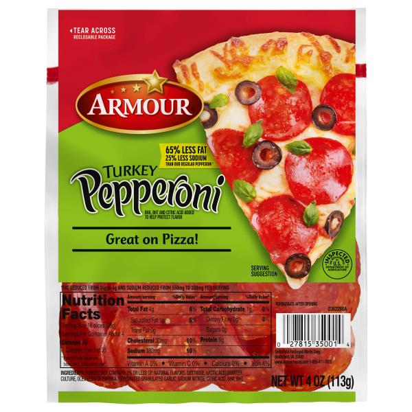 Armour Turkey Pepperoni | Publix Super Markets
