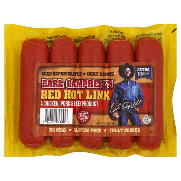 Earl Campbells Hot Link, Red | Publix Super Markets