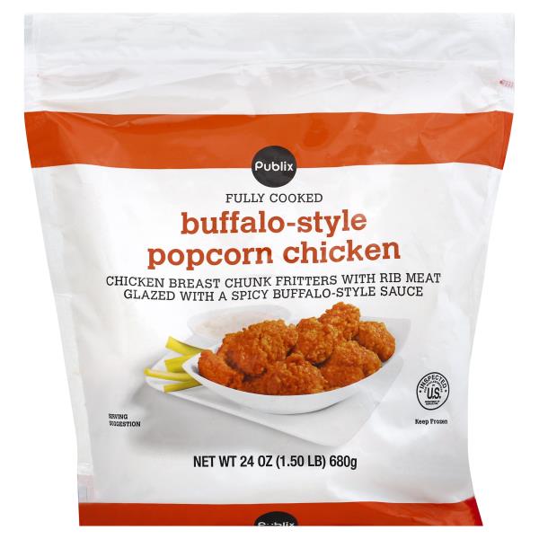 Publix Buffalo-Style Popcorn Chicken, Breaded, Fully Cooked | Publix ...