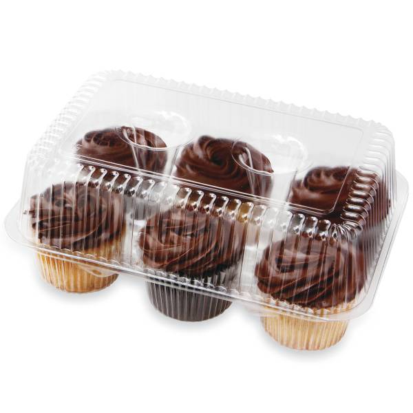 Fudge Iced Assorted Cupcakes 6-Count | Publix Super Markets