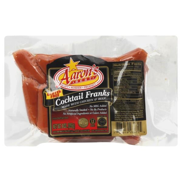 Aaron's Best Franks, Cocktail | Publix Super Markets