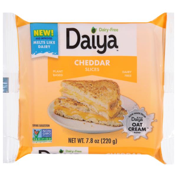 Daiya Cheese Slices, Dairy-Free, Cheddar | Publix Super Markets