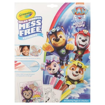 mess free coloring crayola