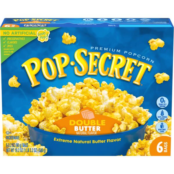 Pop Secret® Double Butter Microwave Popcorn | Publix Super Markets