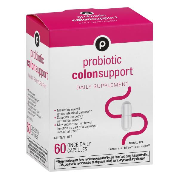 Publix Colon Support, Probiotic, Capsules | Publix Super Markets