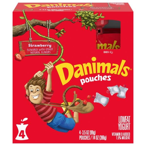 Danimals Lowfat Strawberry Yogurt | Publix Super Markets