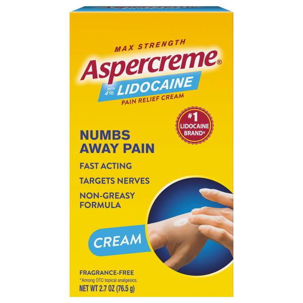 Aspercreme Pain Relief Cream, Max Strength | Publix Super Markets
