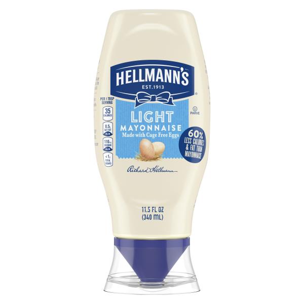 Hellmann's Light Mayonnaise Squeeze Mayo | Publix Super Markets