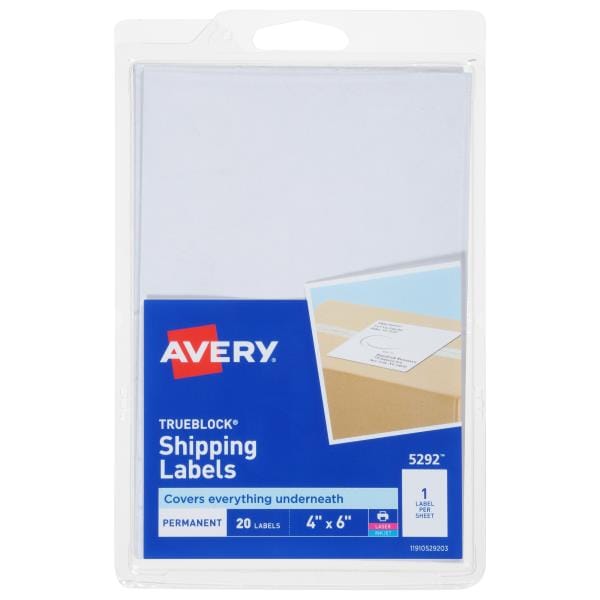 Avery Shipping Labels, Permanent | Publix Super Markets