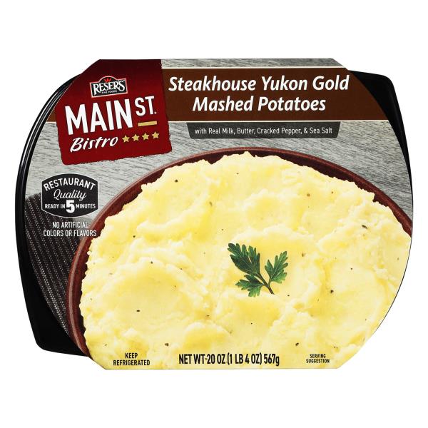 Main St. Bistro Mashed Potatoes, Steakhouse Yukon Gold | Publix Super ...