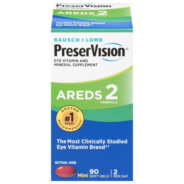 PreserVision Areds 2 Formula, Mini Soft Gels | Publix Super Markets