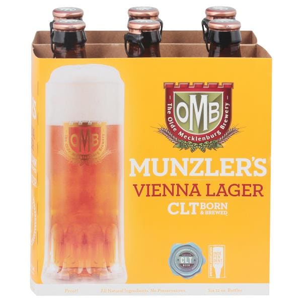The Olde Mecklenburg Brewery Beer, Munzler's, Vienna Lager | Publix ...