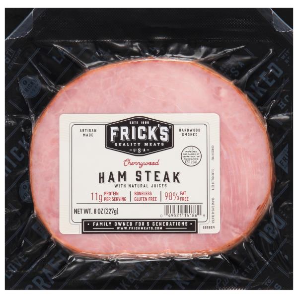 Frick's Ham Steak, with Natural Juices, Cherrywood | Publix Super Markets