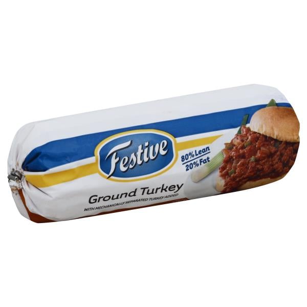 Festive Turkey, Ground, 80/20 | Publix Super Markets