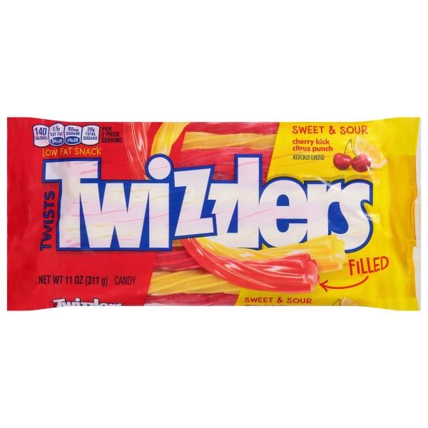 Twizzlers Candy, Sweet & Sour, Filled Twists | Publix Super Markets