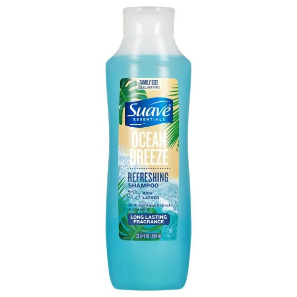 Suave Essentials Refreshing Ocean Breeze Shampoo Family Size | Publix ...