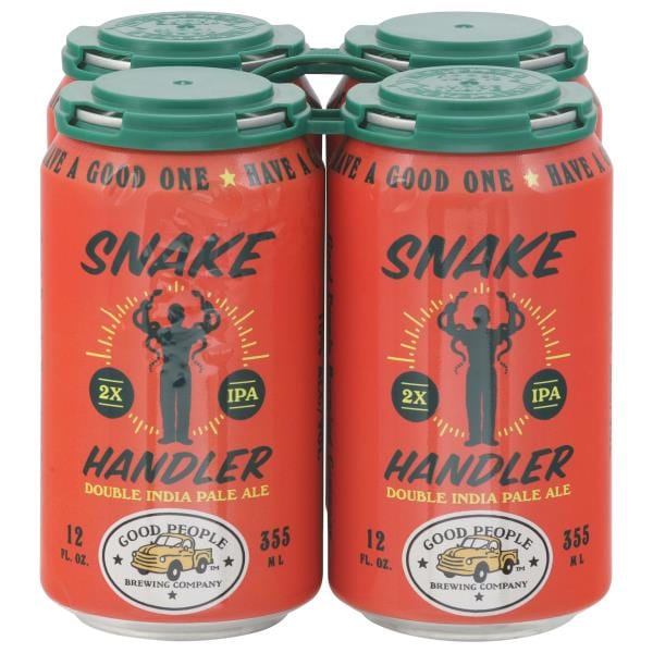 Good People Brewing Company Beer, Double India Pale Ale, Snake Handler ...