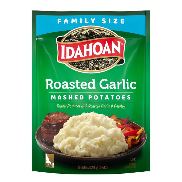 Idahoan Roasted Garlic Mashed Potatoes Family Size | Publix Super Markets