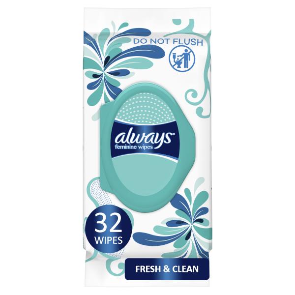 Always Feminine Wipes, Fresh & Clean | Publix Super Markets