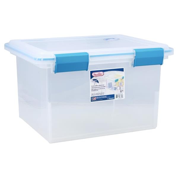 Sterilite Gasket Box, Blue Aquarium, 32 Quart | Publix Super Markets
