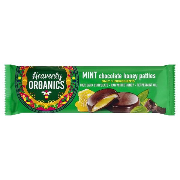 Heavenly Organics Honey Patties, Mint Chocolate | Publix Super Markets