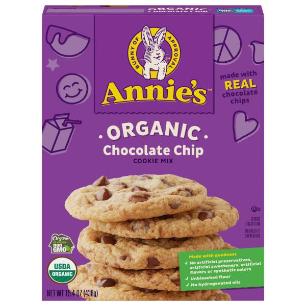 Annie's Cookie Mix, Organic, Chocolate Chip | Publix Super Markets