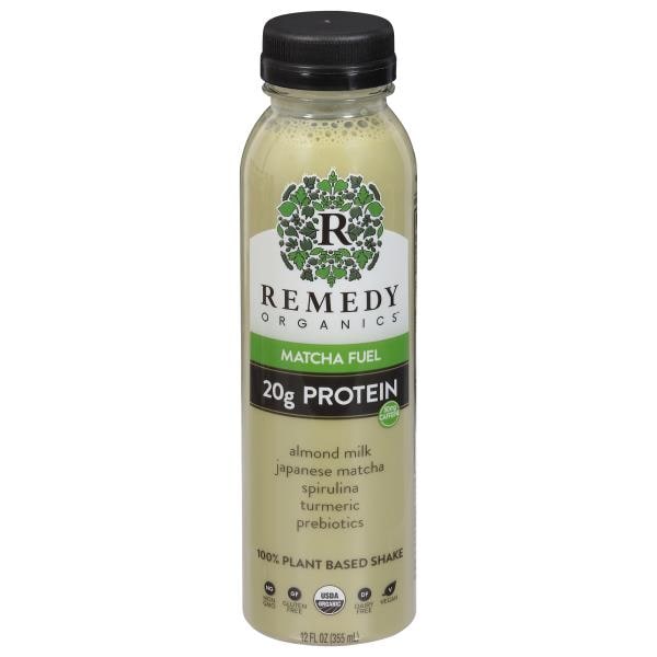 Remedy Organics Shake, 100% Plant Based, Matcha Fuel | Publix Super Markets