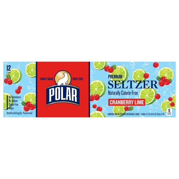 Polar Seltzer, Premium, Cranberry Lime | Publix Super Markets