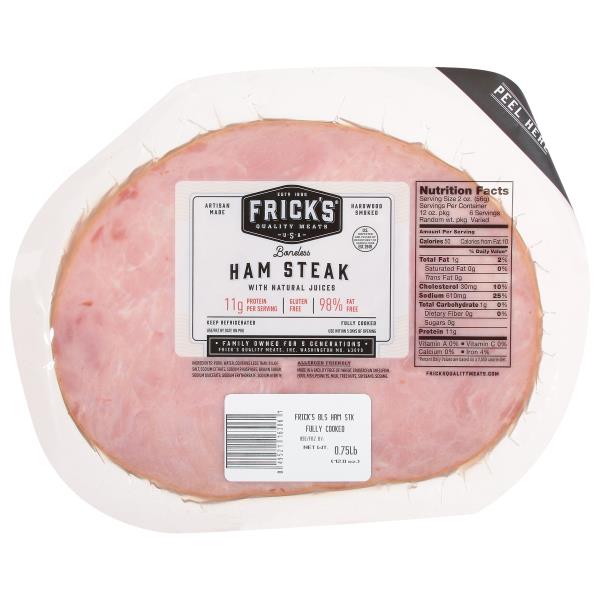 Frick's Ham Steak, with Natural Juices, Boneless | Publix Super Markets