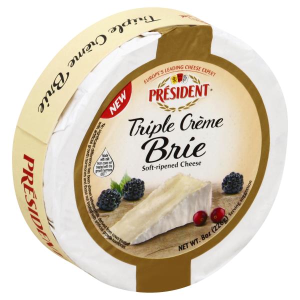 President Cheese, Soft-Ripened, Triple Creme Brie | Publix Super Markets