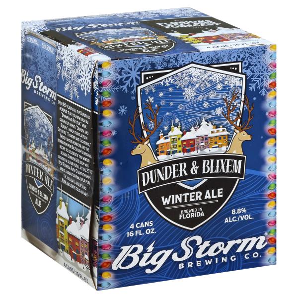 Big Storm Beer, Winter Ale, Dunder & Blixem | Publix Super Markets