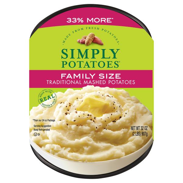 Simply Potatoes Traditional Mashed Potatoes Family Size | Publix Super ...