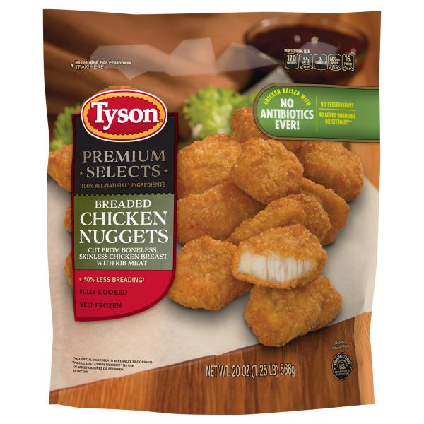 Tyson Chicken Nuggets, Breaded | Publix Super Markets