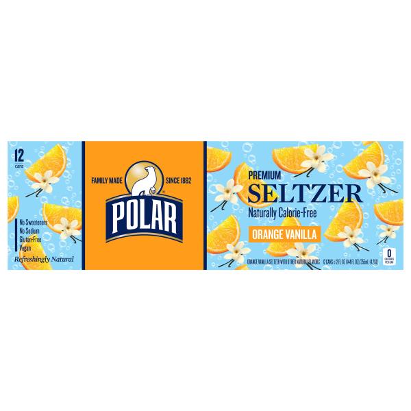 Polar Seltzer, Orange Vanilla, Premium | Publix Super Markets