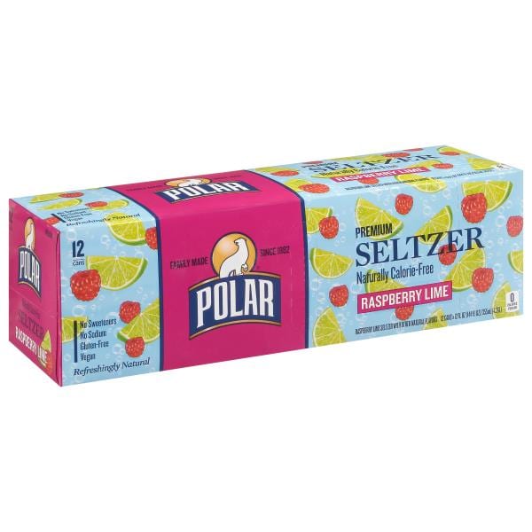 Polar Seltzer, Premium, Raspberry Lime | Publix Super Markets
