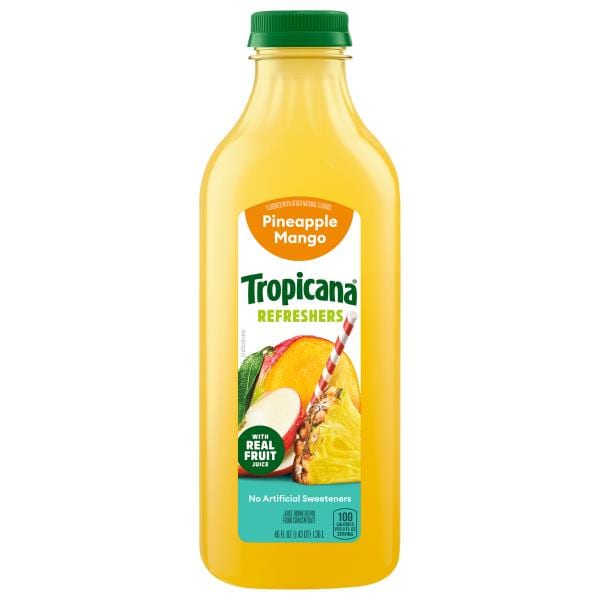 Tropicana Refreshers Pineapple Mango Juice Drink Blend | Publix Super ...