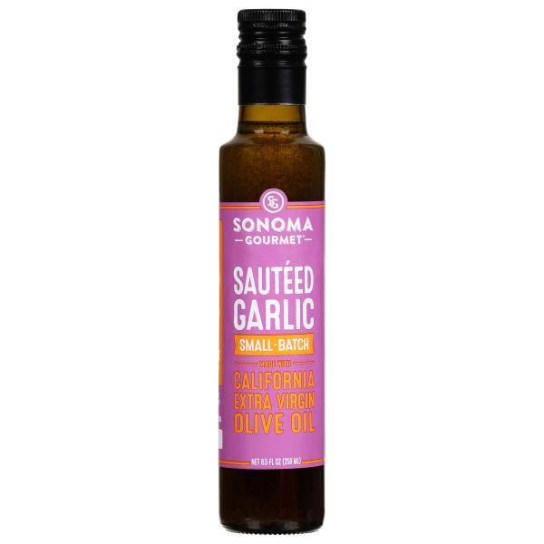 Sonoma Gourmet Olive Oil, Extra Virgin, California, Sauteed Garlic ...