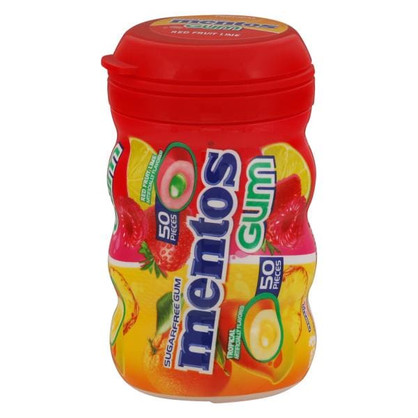 Mentos Gum, Sugar Free, Red Fruit Lime, Tropical | Publix Super Markets