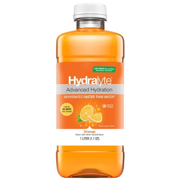 Hydralyte Electrolyte Drink, Orange, Advanced Hydration | Publix Super ...