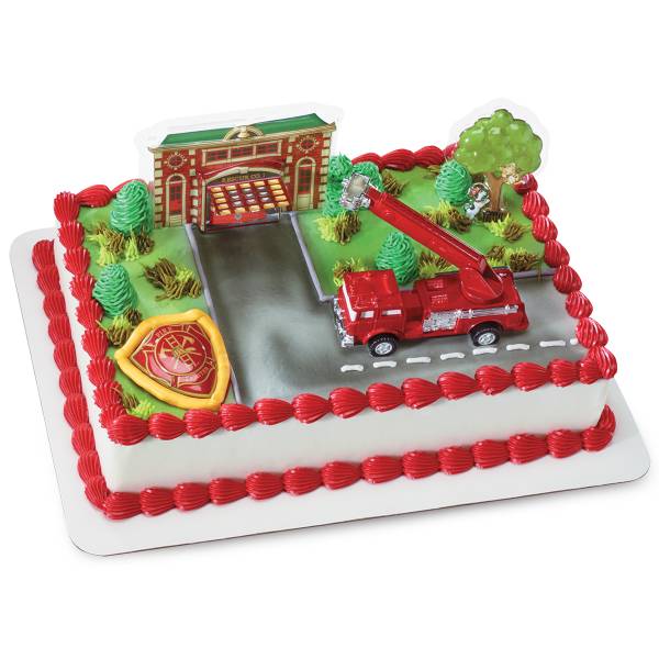 Fire Truck Cake with Station | Publix Super Markets
