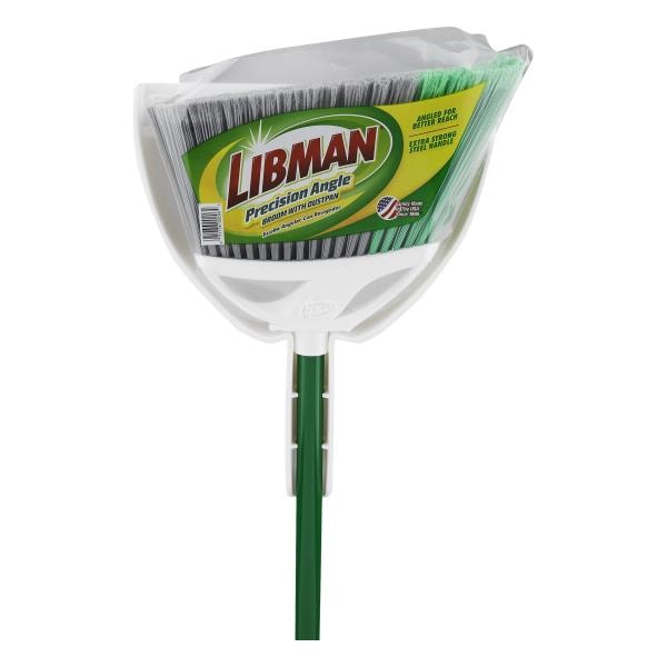 Libman Broom with Dustpan, Precision Angle | Publix Super Markets