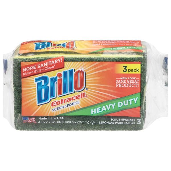 Brillo Estracell Heavy Duty Scrub Sponge | Publix Super Markets