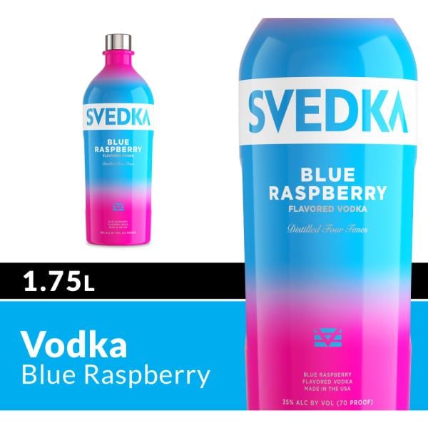 SVEDKA Blue Raspberry Flavored Vodka Bottle | Publix Super Markets