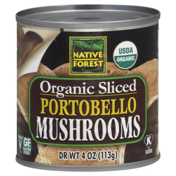 Native Forest Portobello Mushrooms, Organic Sliced | Publix Super Markets