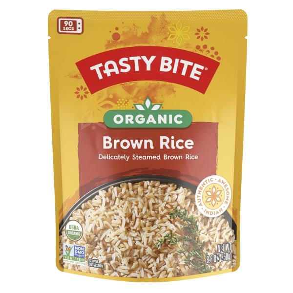Tasty Bite Organic Brown Rice 8.8oz Nutty brown rice | Publix Super Markets