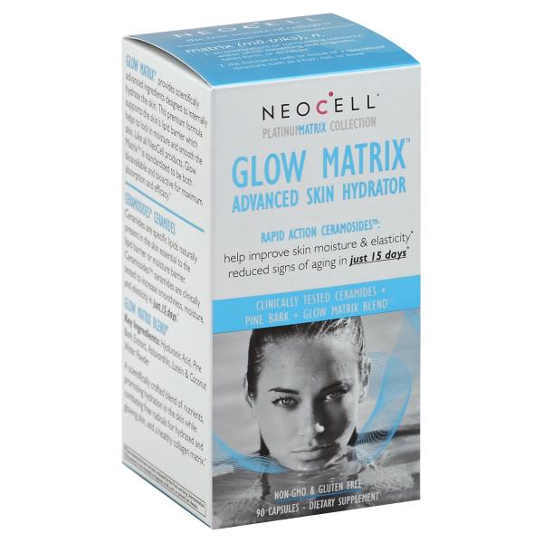 Neocell Platinum Matrix Collection Skin Hydrator, Advanced, Glow Matrix ...
